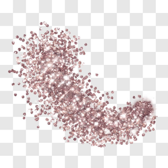 Download Pink Glitter Cluster on Black Background PNGs Online ...