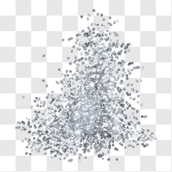Download Abstract White Paint Splash with Silver Sparkles on Black ...