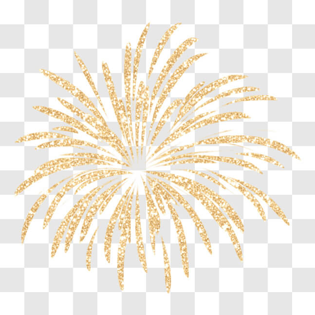 Download Floating Gold Glitter Firework Ornament PNGs Online - Creative ...
