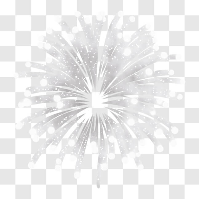Download White Firework on Black Background - Royalty Free Illustration ...