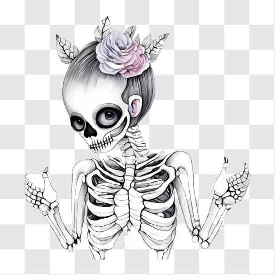 Download Skeleton Doing Handstand Pose PNGs Online - Creative Fabrica