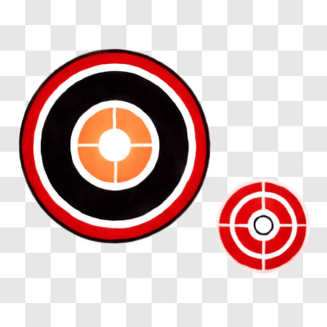 Download Colorful Targets for Shooting and Sports Activities PNGs ...