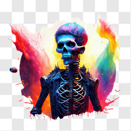 Download Skeleton Doing Handstand Pose PNGs Online - Creative Fabrica