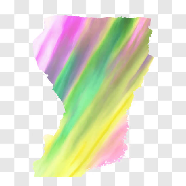 Download Colorful Map of Louisiana for Learning and Art PNGs Online ...