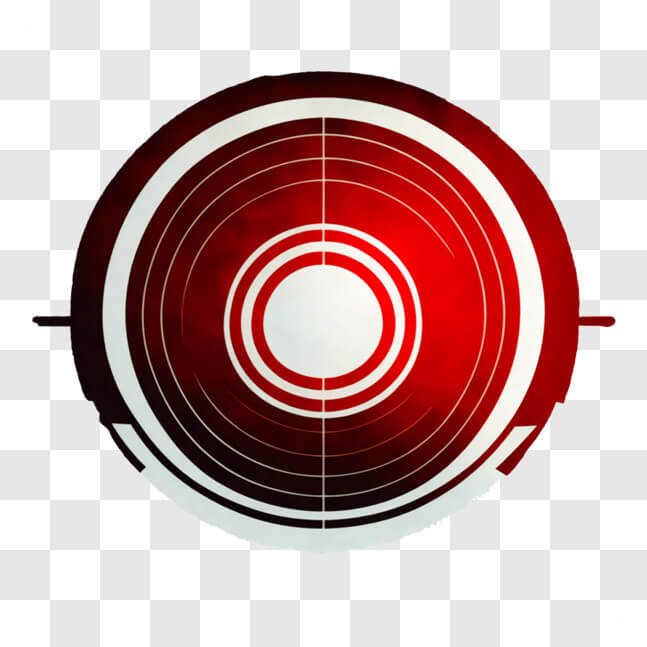 Download Red and White Circular Target with Bullet Holes PNGs Online ...