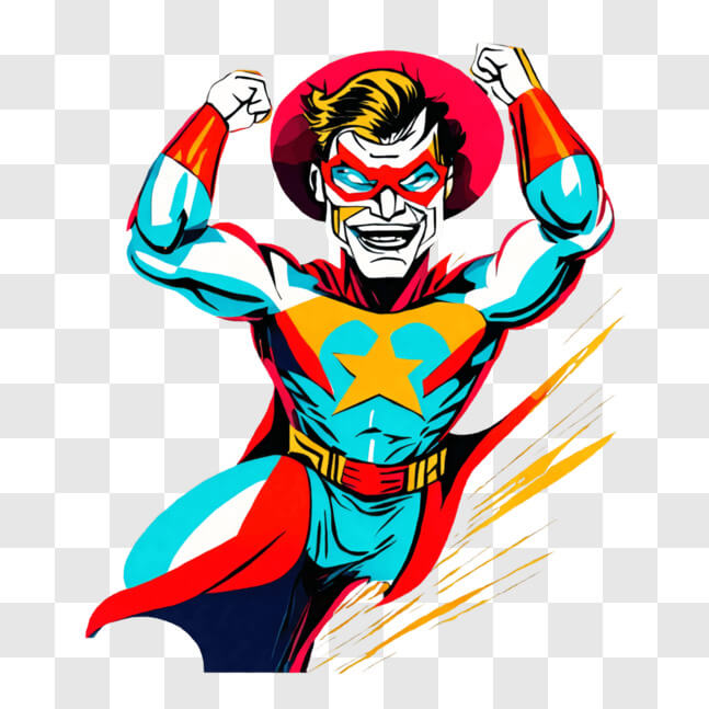 Download Stripboek Superheld Vliegend Door de Lucht PNGs online op ...