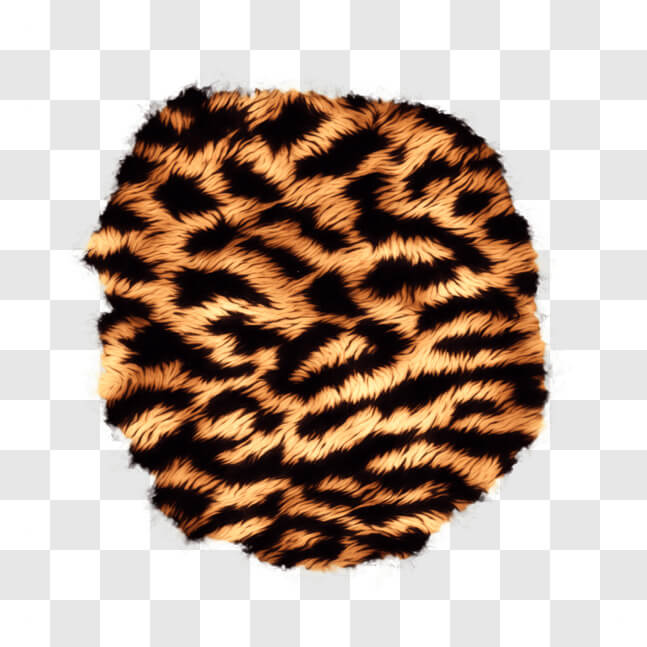 Download Round Furry Animal Print Accessory PNGs Online - Creative Fabrica