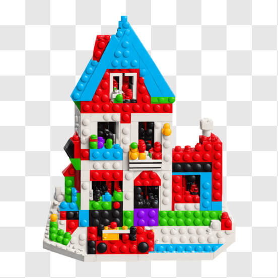 Download Colorful Lego Toy Car on Black Background PNGs Online ...