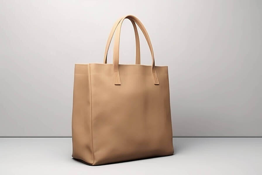 Download Tan Tote Bag on White Background Mockups Online - Creative Fabrica