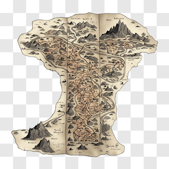 Baixe Mapa Dungeons and Dragons (D&D) com Montanhas e Vales PNGs ...