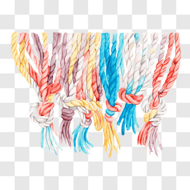Download Colorful Rope Bracelets Illustration PNGs Online - Creative ...