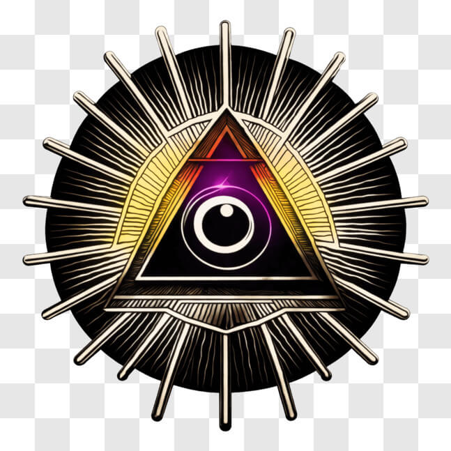 Download All Seeing Eye Triangle Symbol of Spirituality and Mystery ...