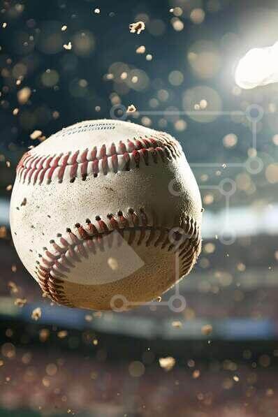 Action-packed Baseball Game Moment stock photo | Creative Fabrica