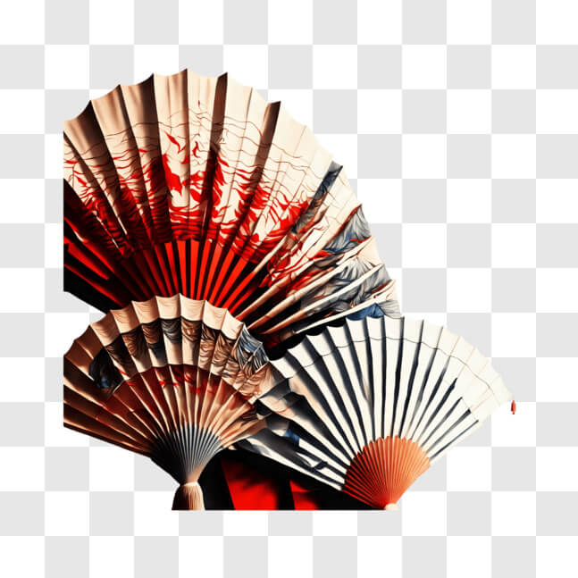 Download Assorted Hand Fans PNGs Online - Creative Fabrica