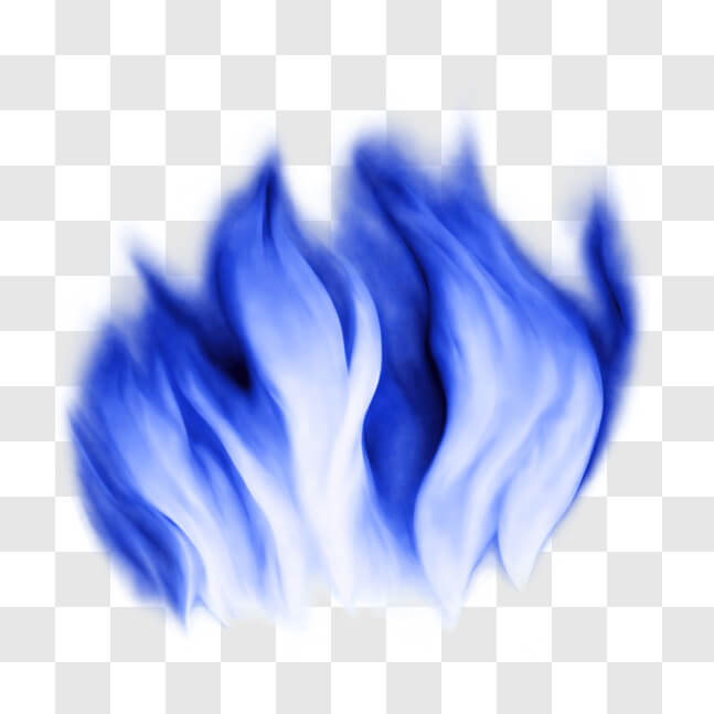 Download Blue and White Floating Flame PNGs Online - Creative Fabrica