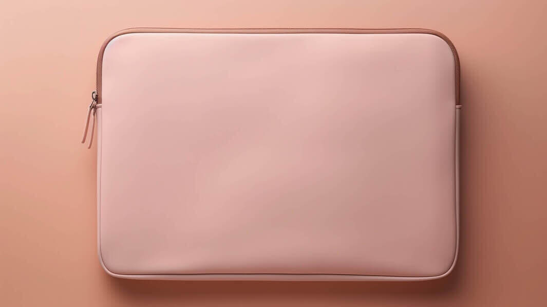 Download Pink Laptop Bag on Orange Background Mockups Online - Creative ...