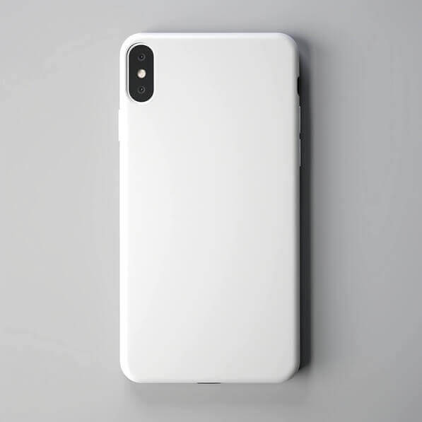 Download White Phone Case with Design Potential Mockups Online ...