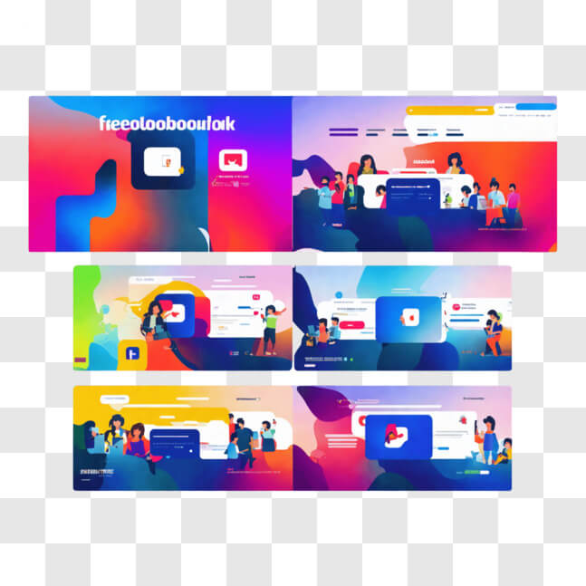 Download Facebook Platform Banner Ads for Social Media Marketing PNGs ...