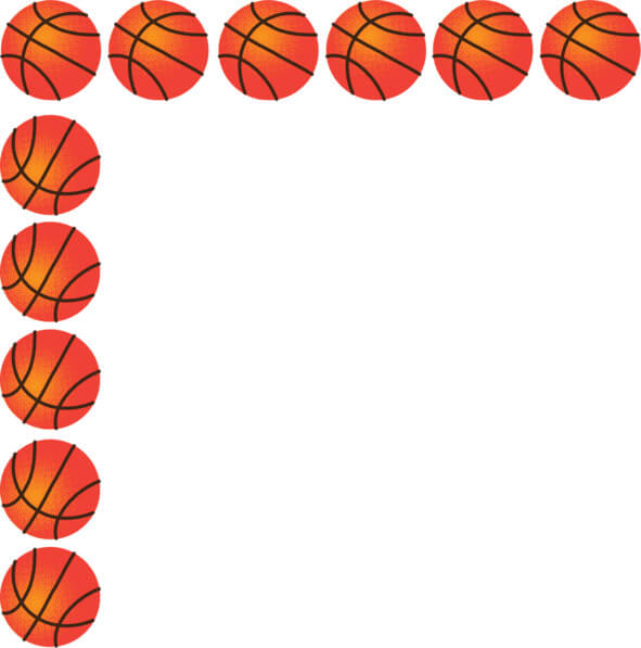Download Arrangement of Basketball Balls in a Square Shape Borders ...