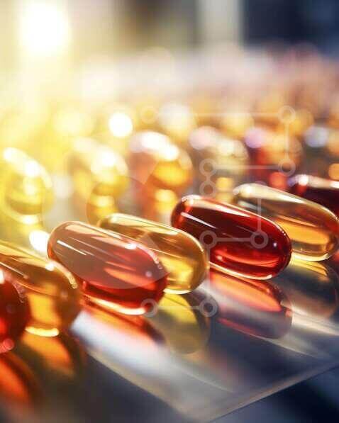 Gélules vibrantes pour différentes utilisations photo stock | Creative ...