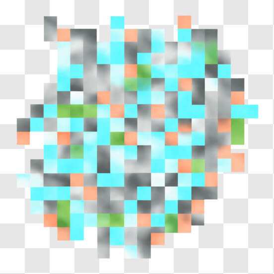 Download Colorful Minecraft Block PNGs Online - Creative Fabrica