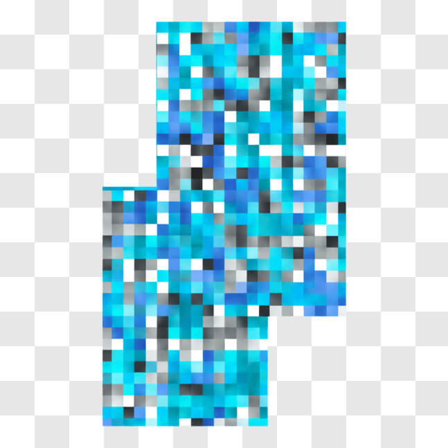 Download Minecraft Wallpaper with Blue and Gray Squares on Black ...