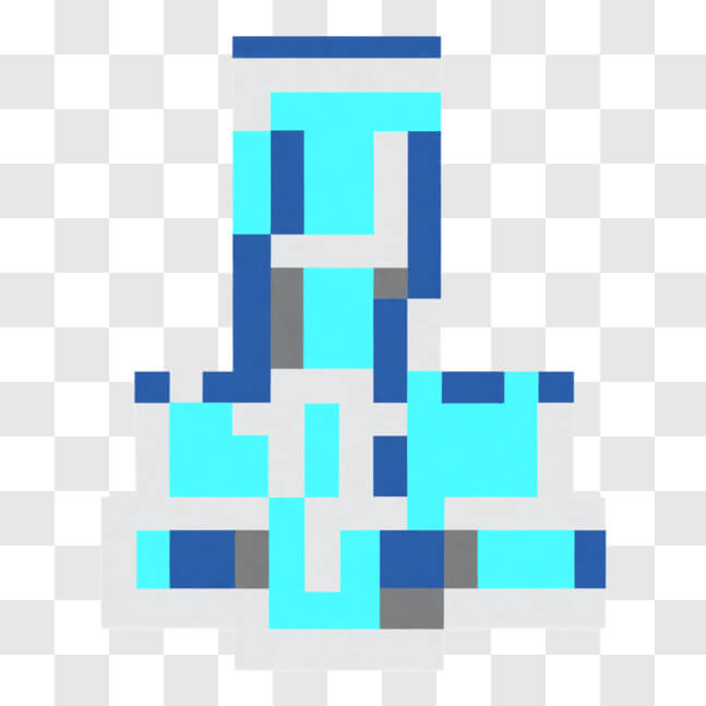 Download Minecraft Pixelated Block with Arrows for Navigation PNGs ...