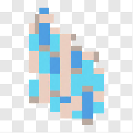 Download Minecraft Wallpaper with Blue and Gray Squares on Black ...
