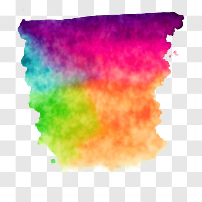 Download Kleurrijke Waterverf Vlek voor Abstract Schilderen of Ontwerp ...