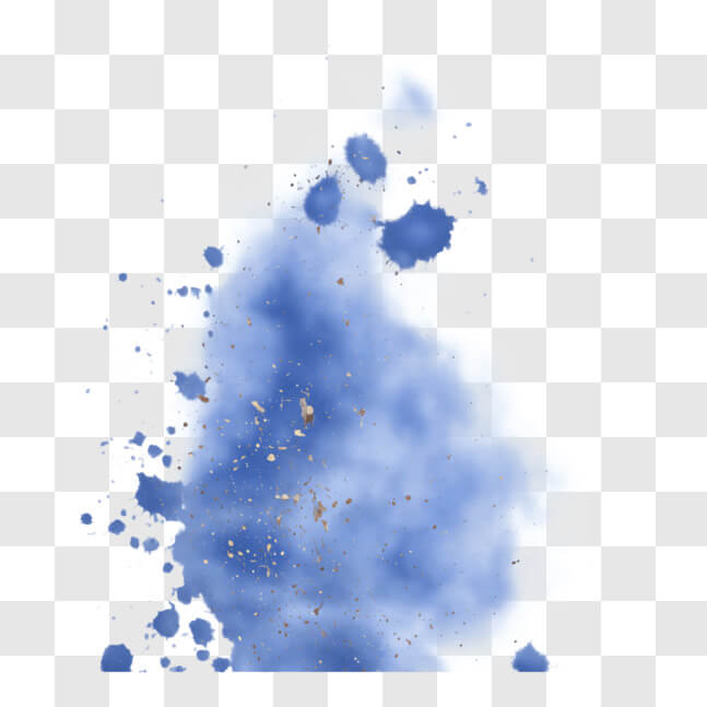 Download Blue Paint Splatter Abstract Background PNGs Online - Creative ...