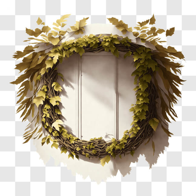 Download Ivy and Vine Wreath Decoration for Doors PNGs Online ...