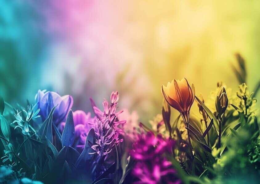 Download Colorful Flower Bouquet Wallpaper for Phone or Tablet ...