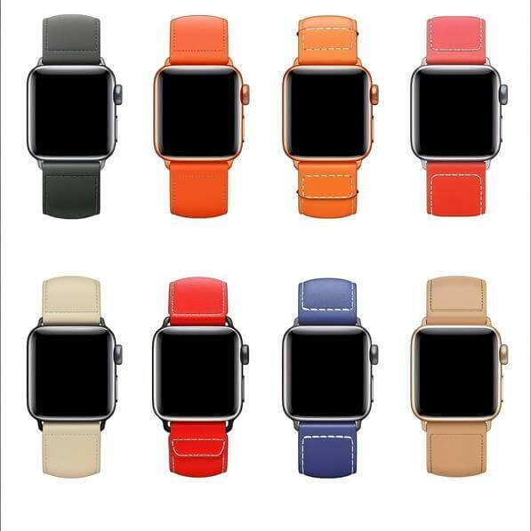 Download Assorted Apple Watch Bands in Vibrant Colors Mockups Online ...