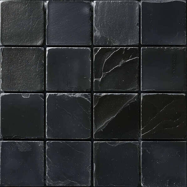 Download Black Tiled Wall with Various Materials Backgrounds Online ...