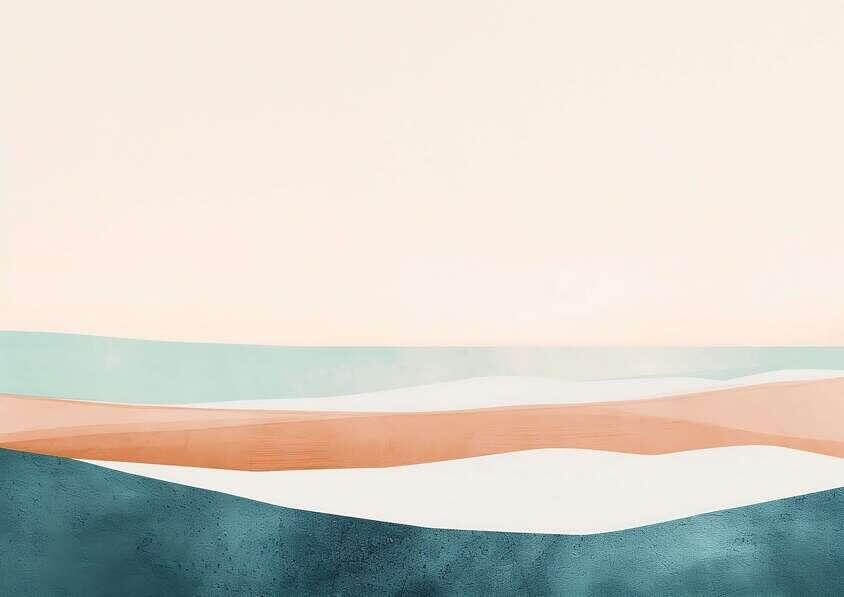 Download Abstract Beach Scene Painting with Phone Backgrounds Online ...