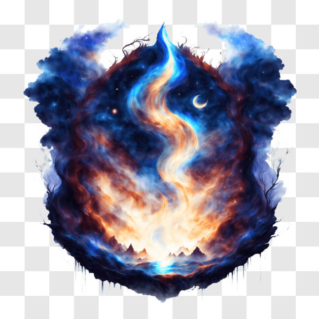 Download Colorful Abstract Infinity Symbol Painting PNGs Online ...