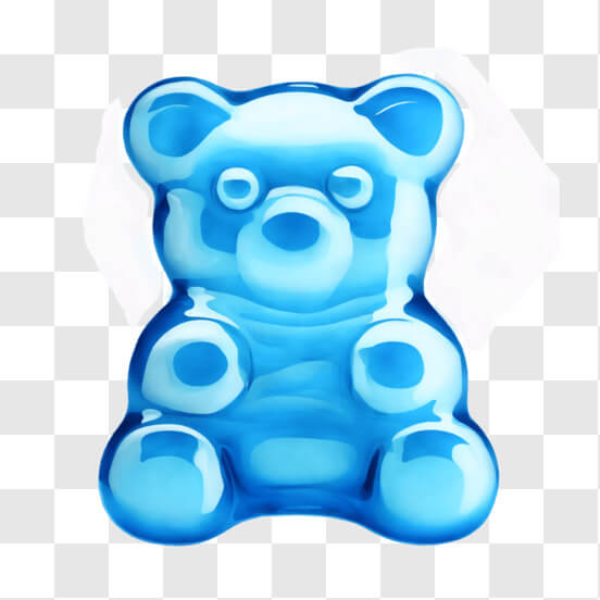 Blue Gummy Bear PNG - Download Free & Premium Transparent Blue Gummy ...