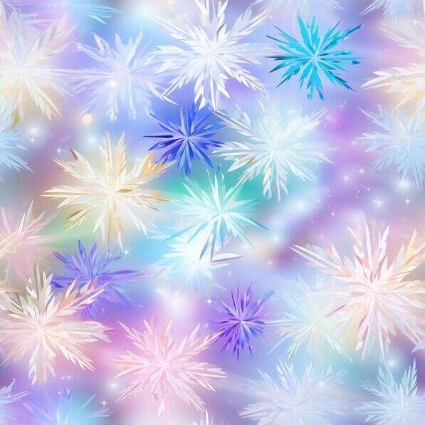 Download Colorful Snowflake Pattern Background Patterns Online ...