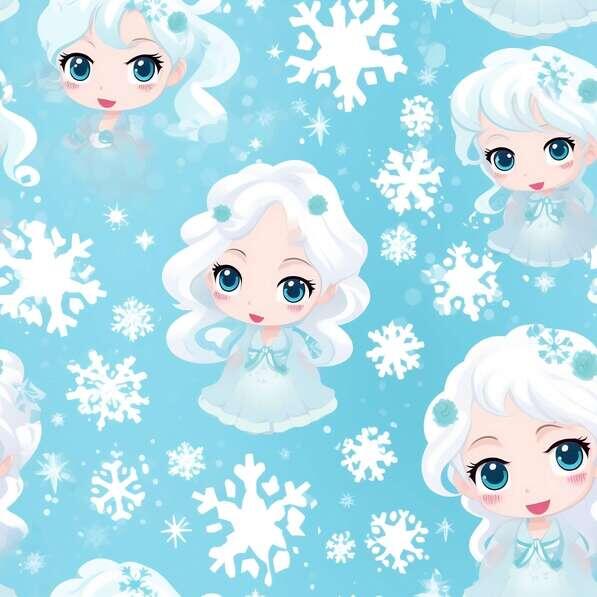 Download Snow White and the Seven Dwarfs Princesses Seamless Pattern ...