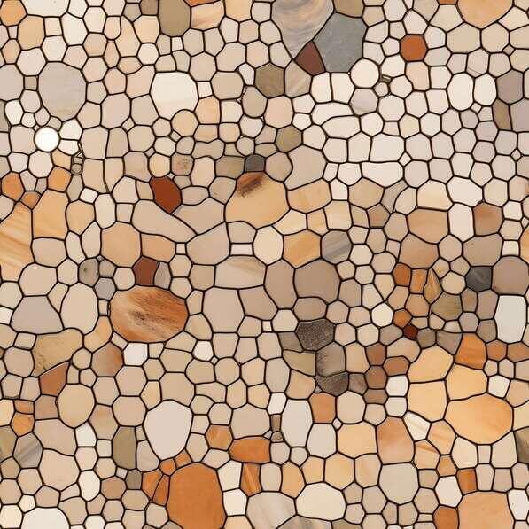Download Close-up of Tiled Wall with Brown and Beige Stones Patterns ...