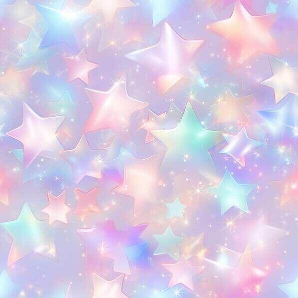Download Colorful Starry Background with Pink, Blue, and Purple Stars ...