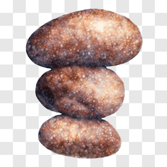 Download Stacked Rocks for Meditation and Relaxation PNGs Online ...