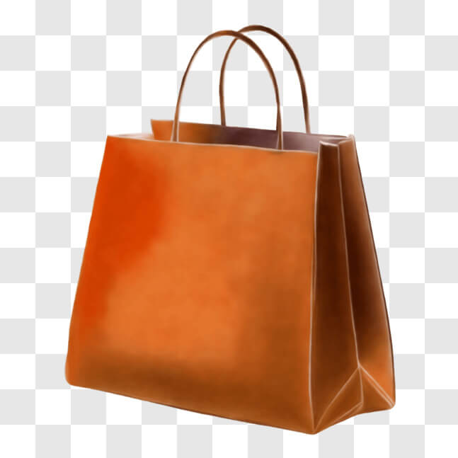 Download Versatile Orange Shopping Bag PNGs Online - Creative Fabrica