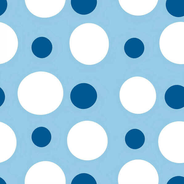 Download Blue and White Polka Dot Pattern on Light Blue Background ...