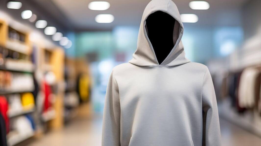 Download Hooded Mannequin in Empty Clothing Store Mockups Online ...