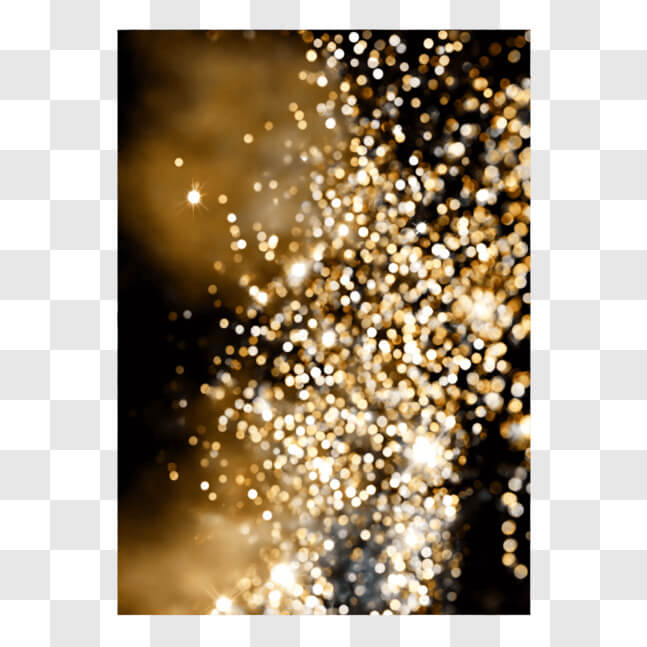 Download Black background with gold sparklers PNGs Online - Creative ...