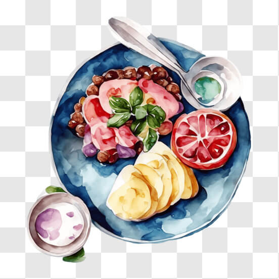 Food Plate PNG - Download Free & Premium Transparent Food Plate PNG ...