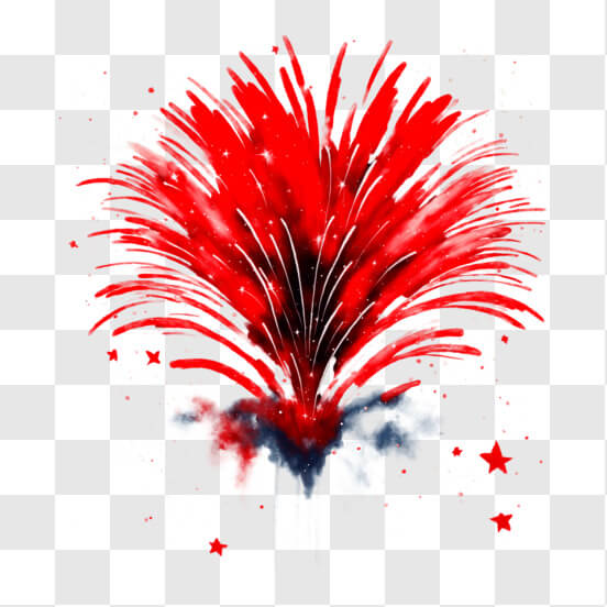 Red Firework PNG - Download Free & Premium Transparent Red Firework PNG ...