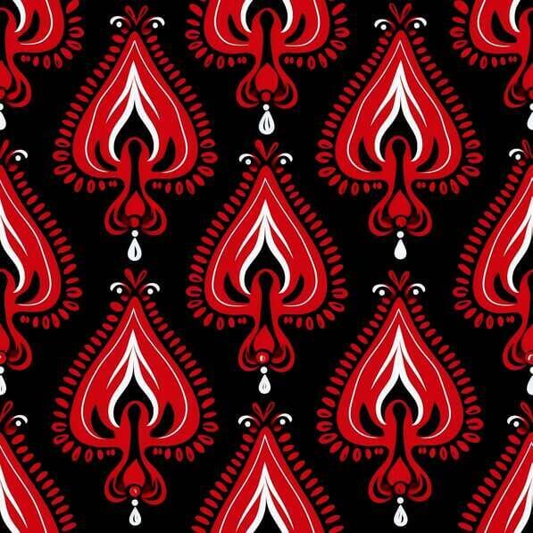 Download Abstract Black Background with Red and White Patterns Patterns ...