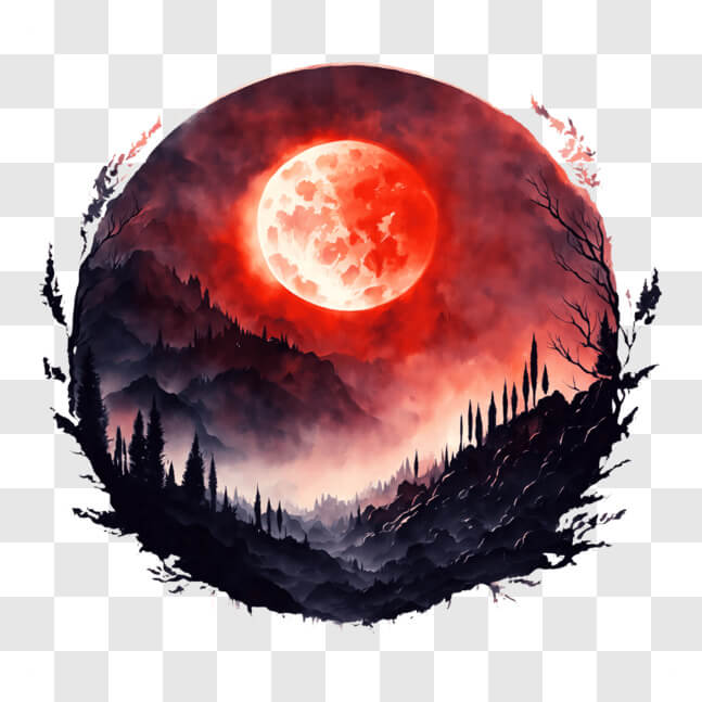 Blood Moon PNG - Download Free & Premium Transparent Blood Moon PNG ...